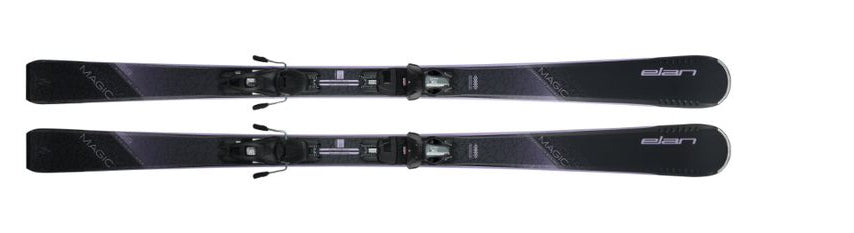 Elan Black Magic Woman's Snow Skis And Bindings. NZ – Sun And Snow