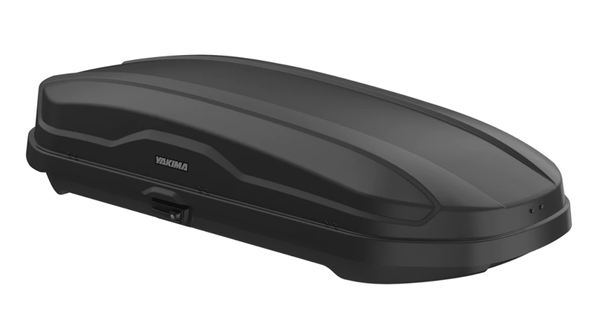 Yakima SkyBox NX 18. New Model Roof Box. NZ – Sun And Snow