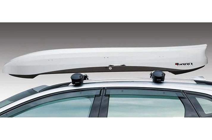Inno Wedge 660 Slimline Cargo Roof Box. NZ – Sun And Snow